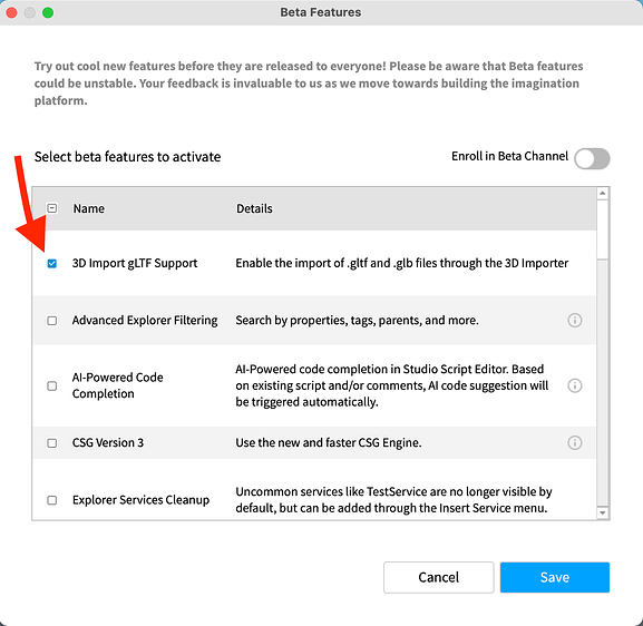 3D Importer Support for glTF Files [Beta] - Announcements - Developer Forum | Roblox