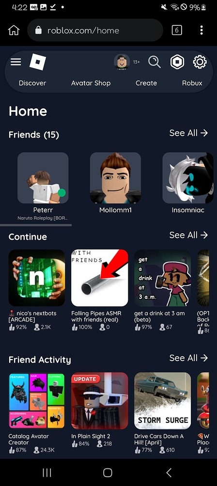 [0.7] Refinedblox - A Simple and Modern CSS theme, For the Roblox ...