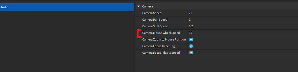 Bad navigation in studio after changing camera mousewheel settings - Platform Usage Support ...