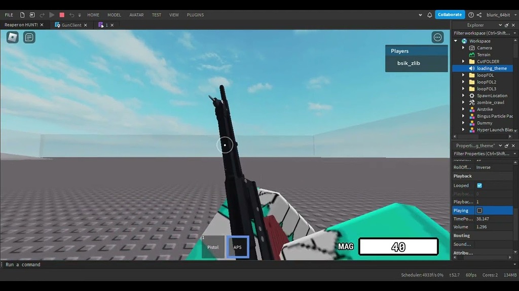 APS Underwater Gun animation - Creations Feedback - Developer Forum ...