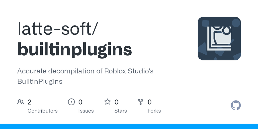 DatamodelPatch & BuiltInPlugins | Accurate decompilation of Roblox's core scripts by Oracle ...