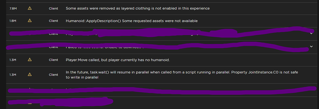 Option to disable certain accessory related warning messages - Engine Features - Developer Forum ...