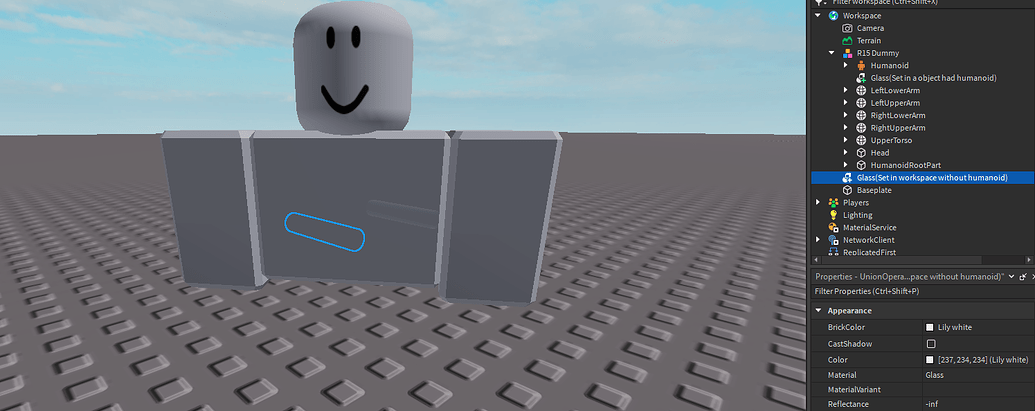 Objects set material "Glass" invisible are auto appear itself while ...