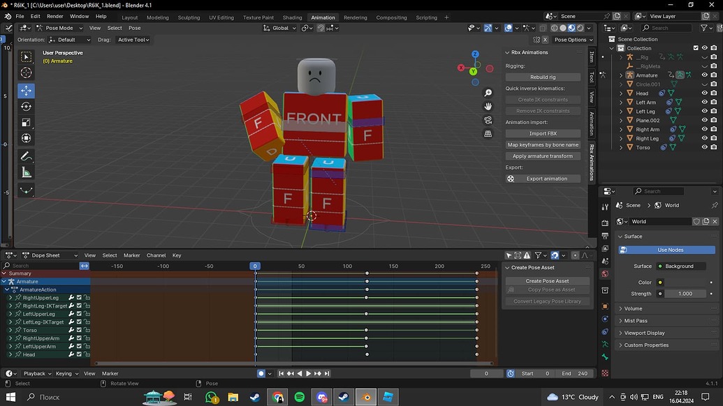 Blender importing only 40 frame - Art Design Support - Developer Forum | Roblox