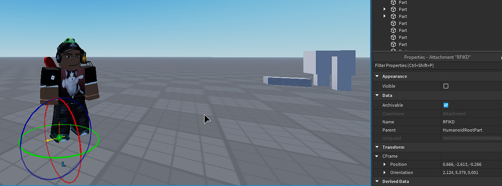 How to rotate one part relative to another? - Scripting Support - Developer Forum | Roblox