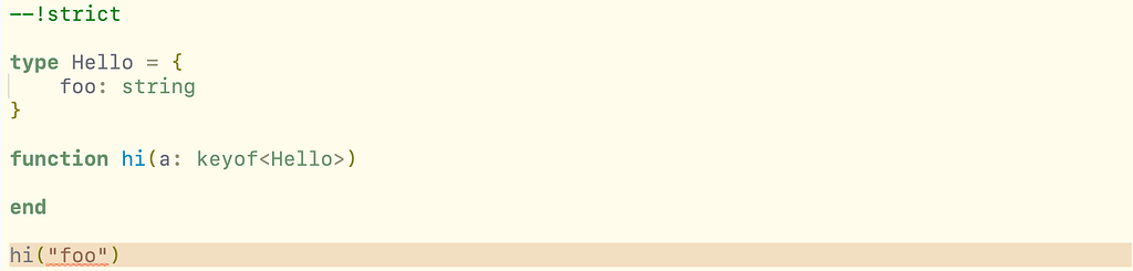 Correct use of function with keyof still fails in strict mode - Studio ...