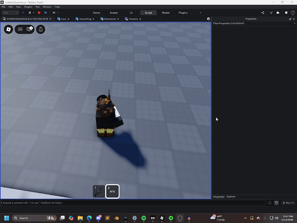 How to keep characters arms centered when using directional movement ...