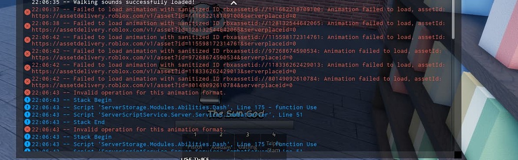 Roblox animations work in the game but don't load or function properly in Studio - Scripting ...