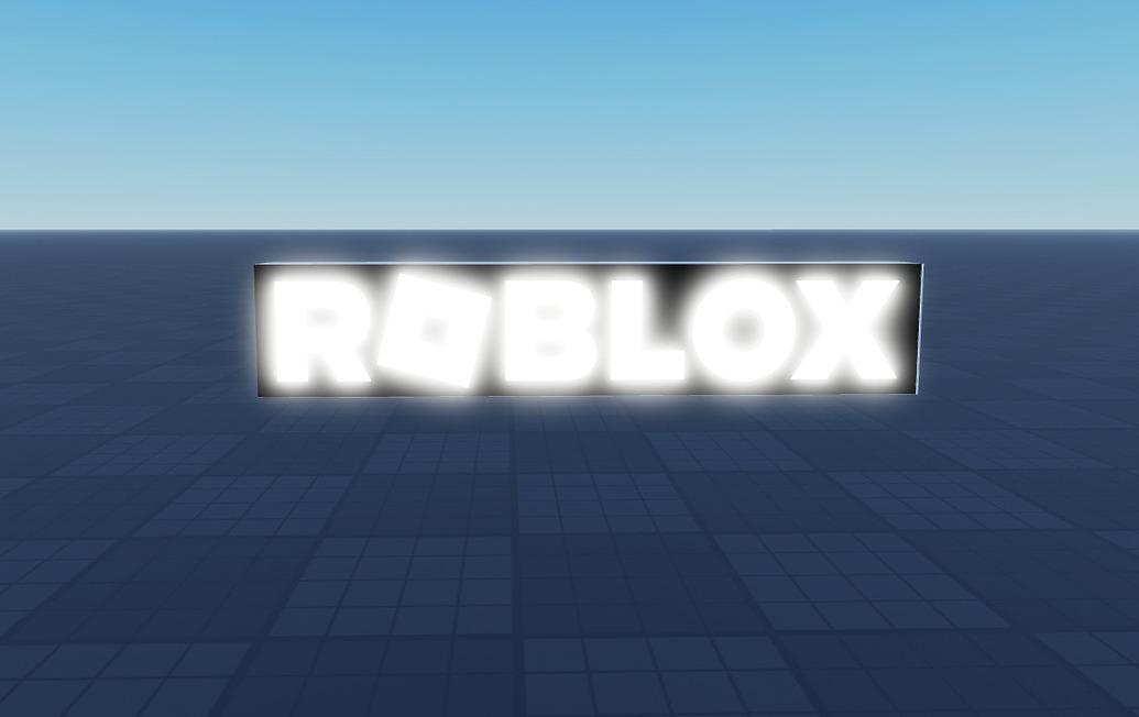 How To Create Neon Signs using an Image or Text Label - Roblox Staff ...