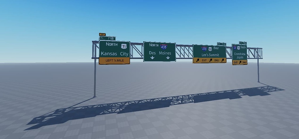 Feedback on Interstate Highway Sign - Creations Feedback - Developer ...