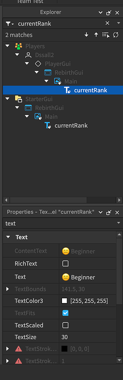 Fails to get text from textLabel - Scripting Support - Developer Forum | Roblox