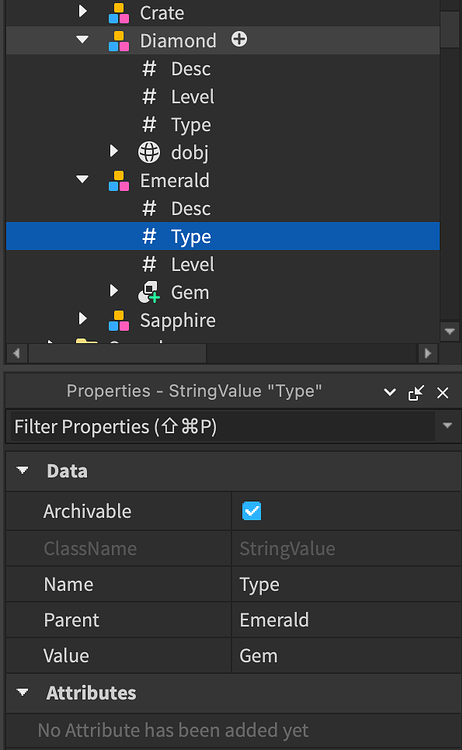 Won't let me insert items with the same StringValue - Scripting Support - Developer Forum | Roblox