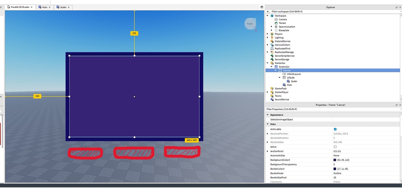 How do I join / fix frames with another frame that can scale along with it? - Art Design Support ...