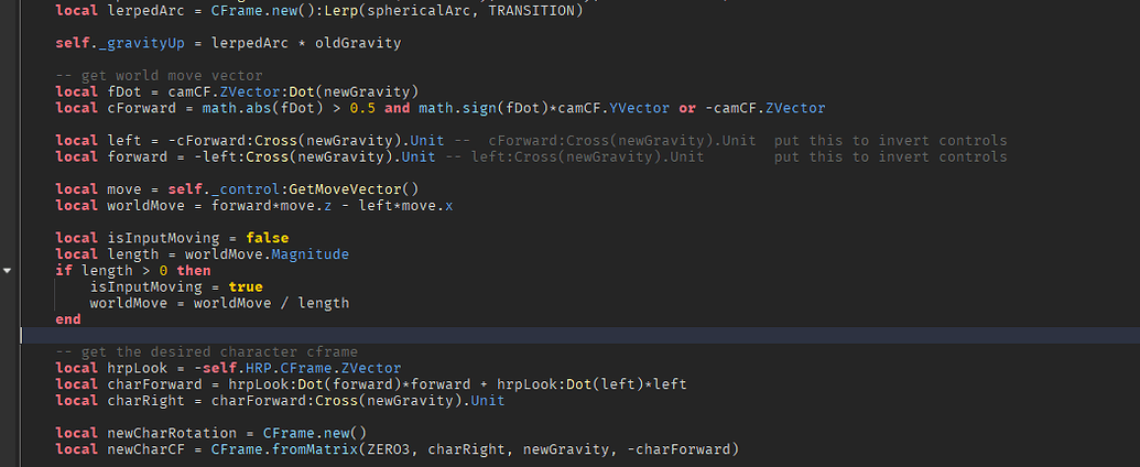 How to invert player controls? - Scripting Support - Developer Forum | Roblox