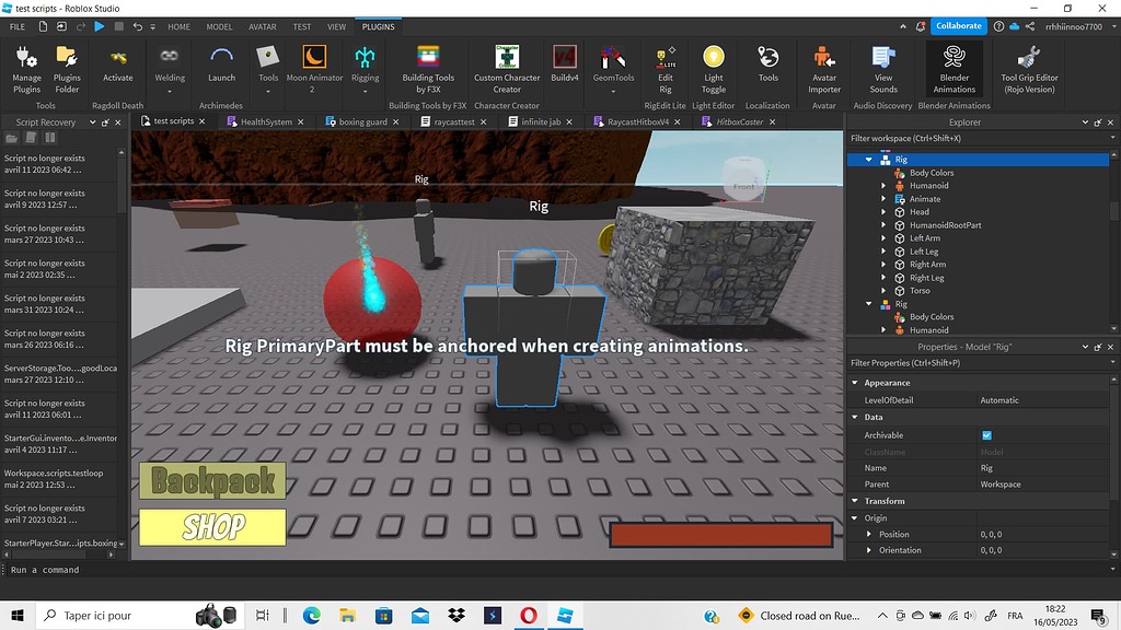 Rig primarypart must be anchored for blender animations - Art Design ...