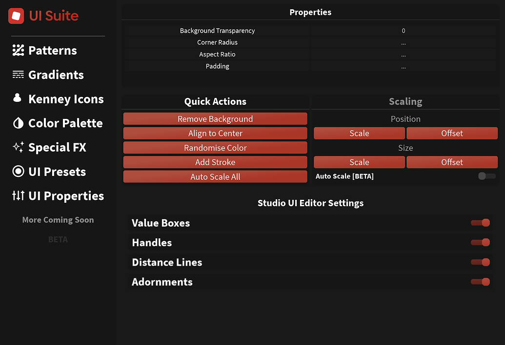 [PLUGIN] UI Suite - The Ultimate UI Toolkit - Community Resources - Developer Forum | Roblox