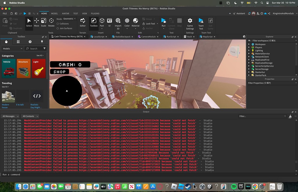 Whole Game Broken - Building Support - Developer Forum | Roblox