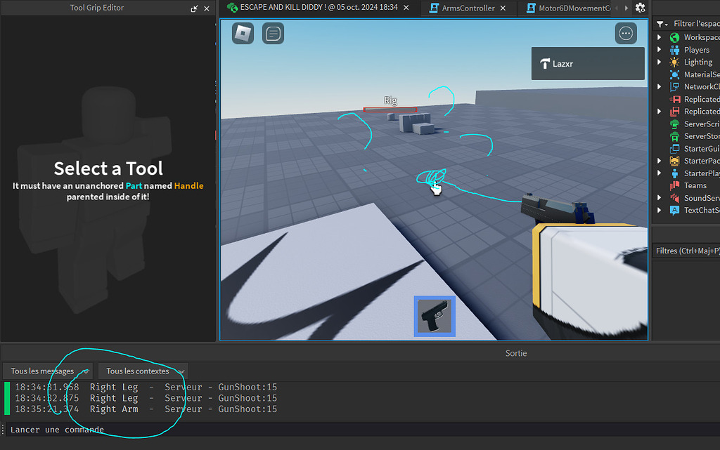 Why my raycast isn't work? - Scripting Support - Developer Forum | Roblox