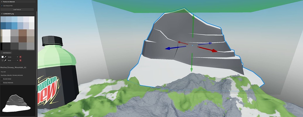 MeshToTerrain V2.0 - Convert your meshes to terrain! - Community ...