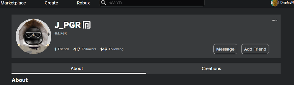 Internal Server Error 500 on Experience page - Roblox Application and ...