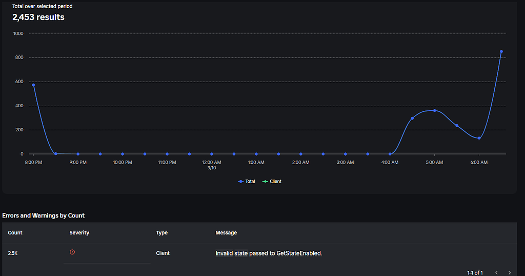 Getting error of "Invalid state passed to GetStateEnabled." - Scripting Support - Developer ...