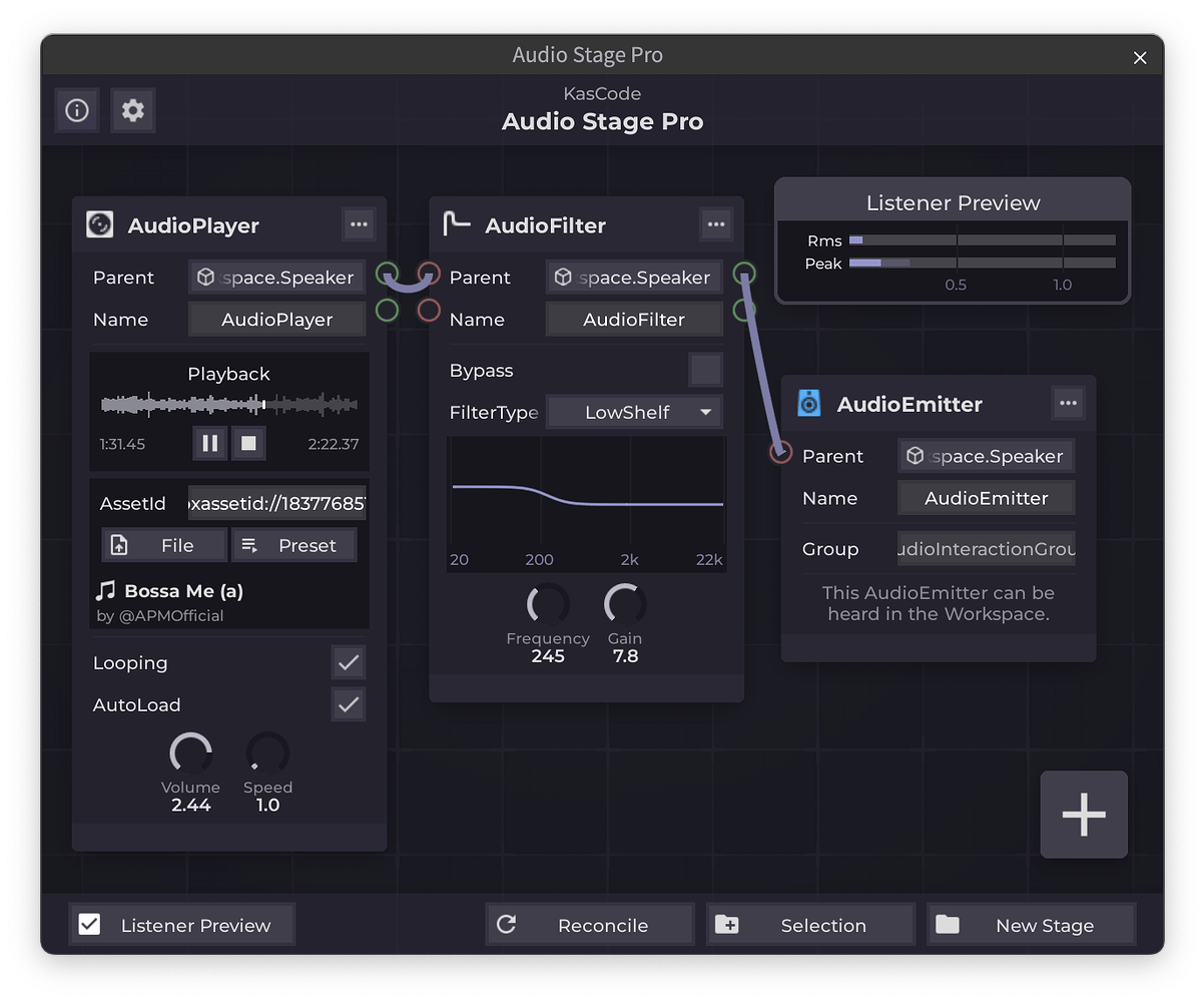 Audio Stage Pro - A powerful plugin for the new Audio APIs - Community Resources - Developer ...