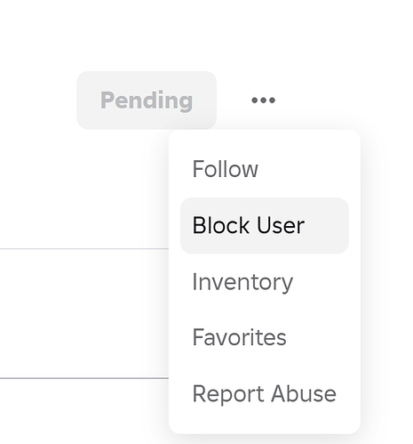 Unable to rescind or remove pending connection requests - Roblox ...