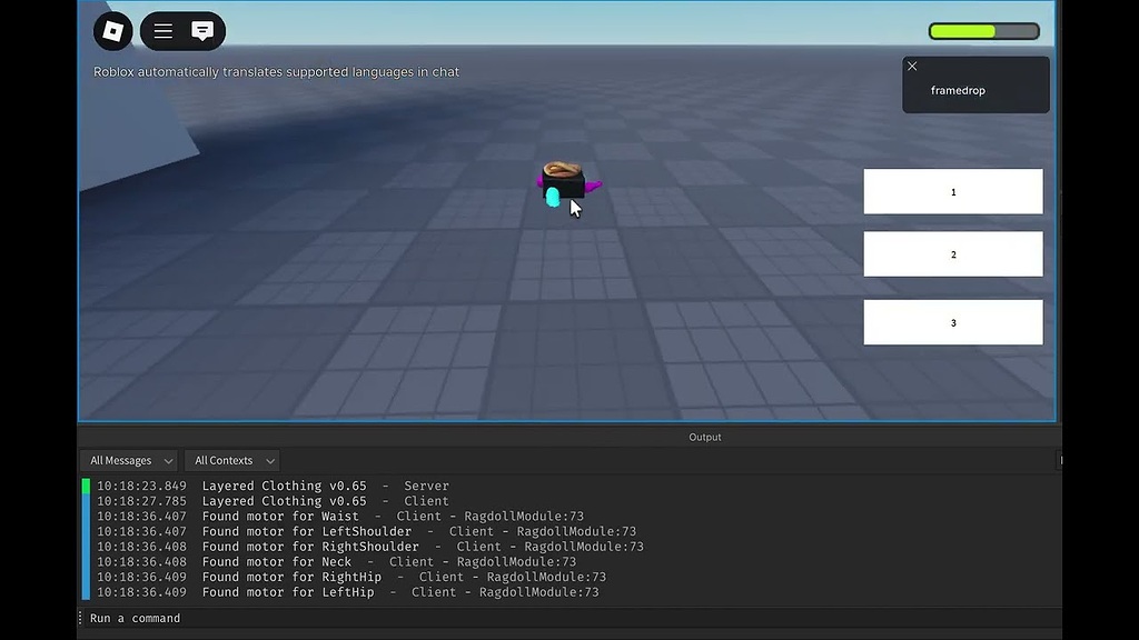 How do I make the limbs collide instead of it going through everything. CanCollide isnt working ...