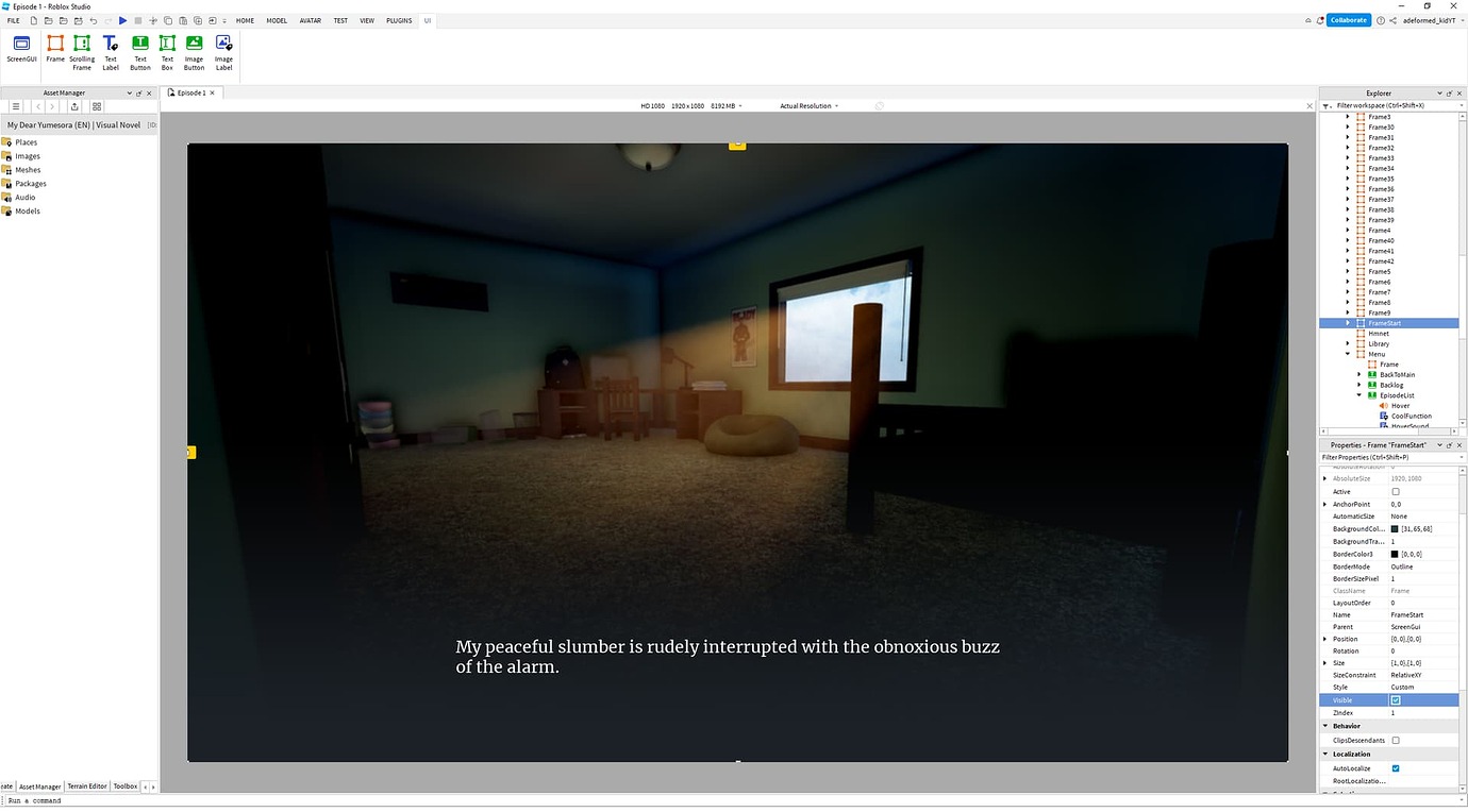 Roblox Visual Novel Concept - Early Access Studio & Other Screenshots ...