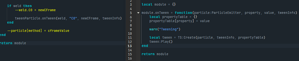 TweenService chooses weird interpolation route from point a -> b - Scripting Support - Developer ...