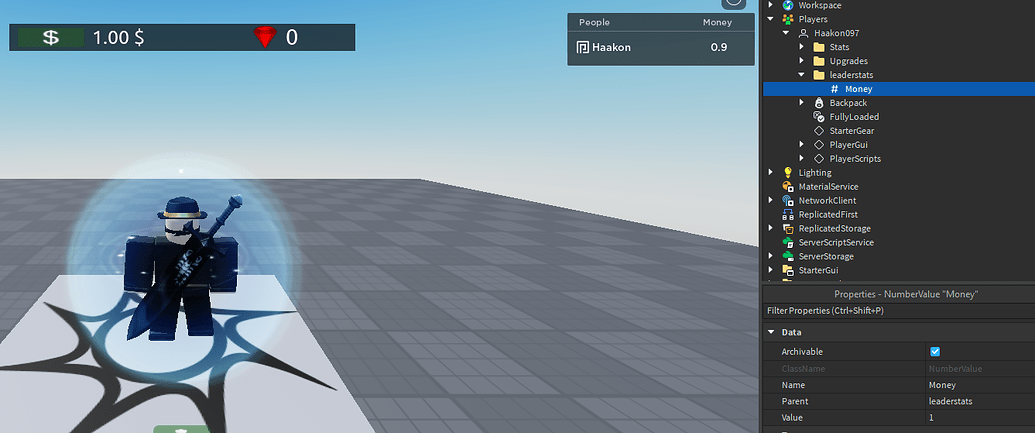 Its showing diffrent things on my leaderstat - Scripting Support - Developer Forum | Roblox