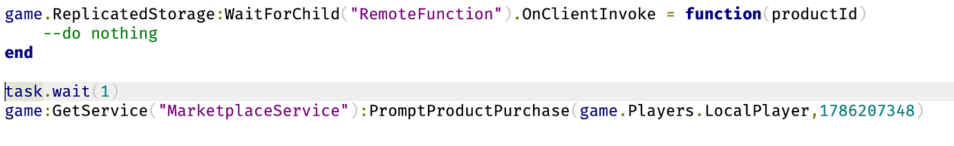 ProcessReceipt + InvokeClient breaks error log - Studio Bugs - Developer Forum | Roblox