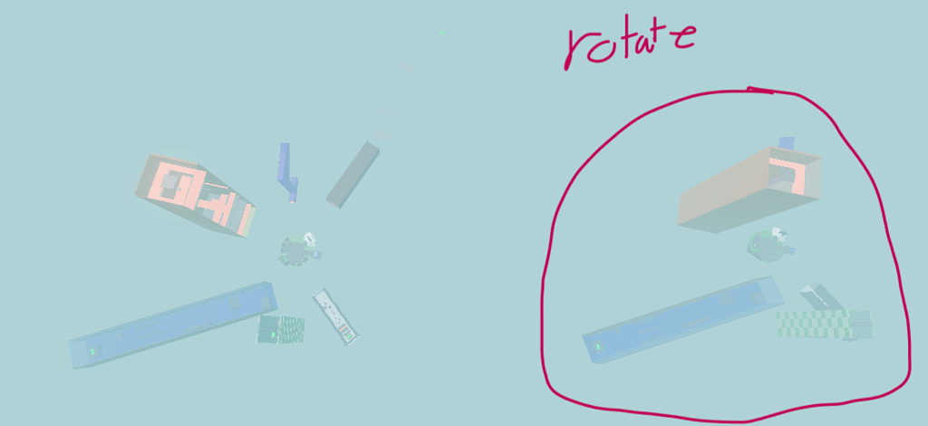 How To Rotate A Bunch Of Different Parts Around One Part Scripting Support Developer Forum 