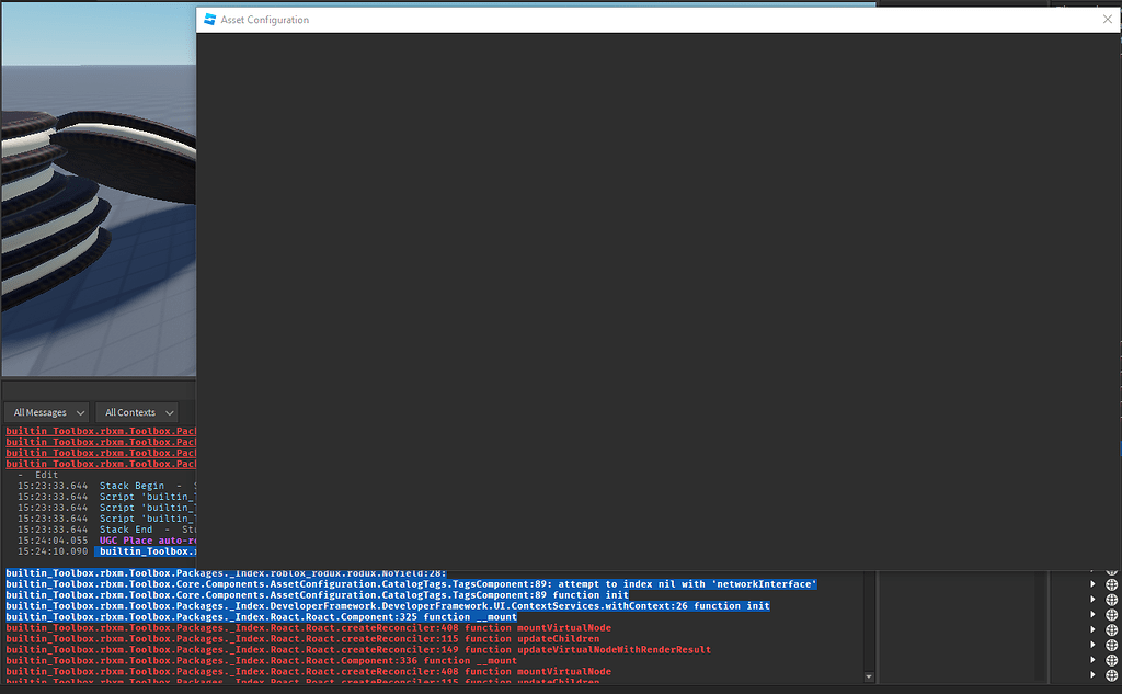 Cant upload UGC assets - Studio Bugs - Developer Forum | Roblox