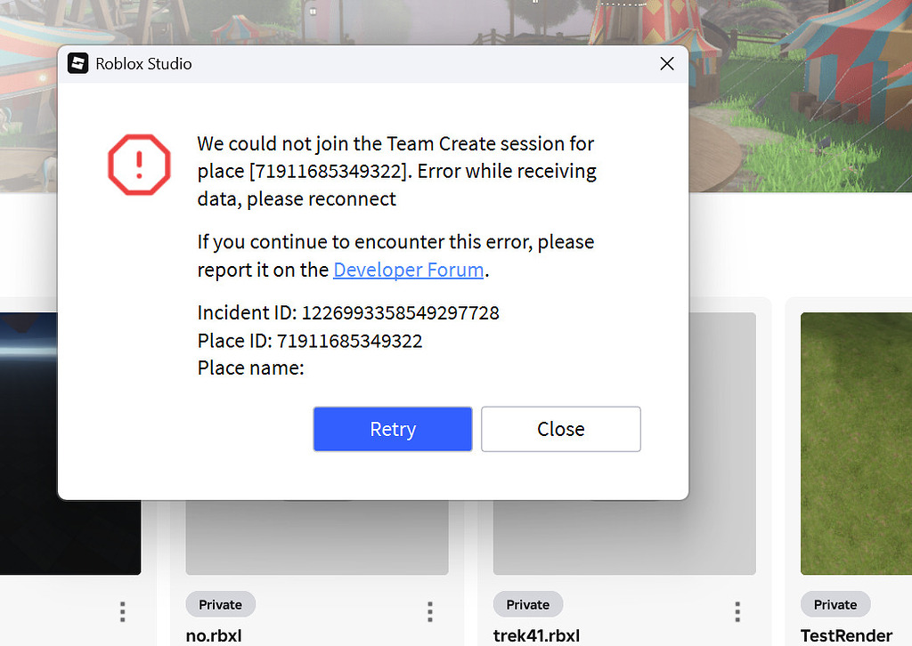 Cannot open any experience - Studio Bugs - Developer Forum | Roblox