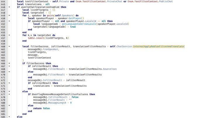 TextService:FilterAndTranslateStringAsync() returns a ...