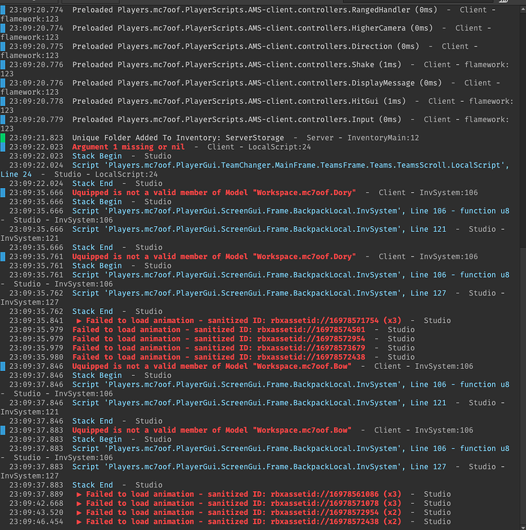 Advance Melee System not working - Scripting Support - Developer Forum | Roblox