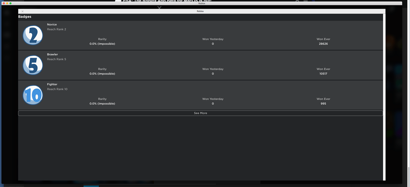 PSA: The Roblox App Beta for MacOS is out! - Page 2 - News & Alerts ...