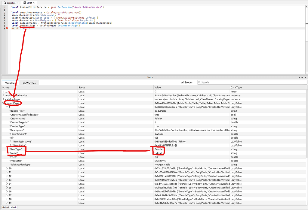 AvatarEditorService BodyParts can not be loaded - Scripting Support - Developer Forum | Roblox