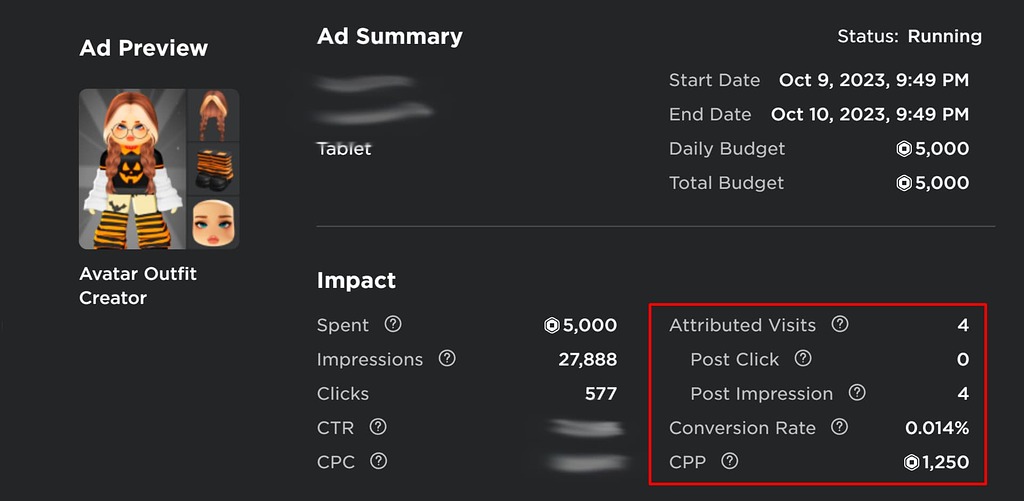 Roblox Mobile Sponsors Visits Tracking / Conversion Rates are Broken ...