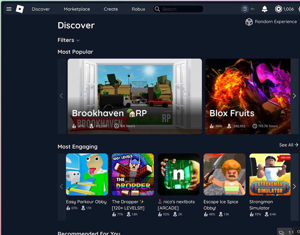 [0.7] Refinedblox - A Simple and Modern CSS theme, For the Roblox ...