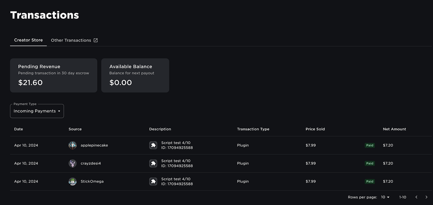 Creator Store: Buy and Sell Plug-Ins with Real-World Currency ...