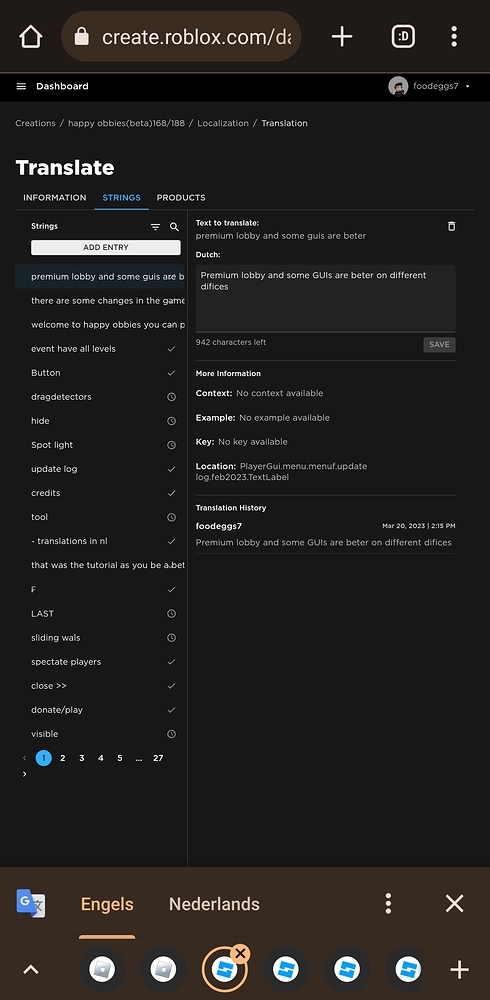 How to translate your experiences - Community Tutorials - Developer ...