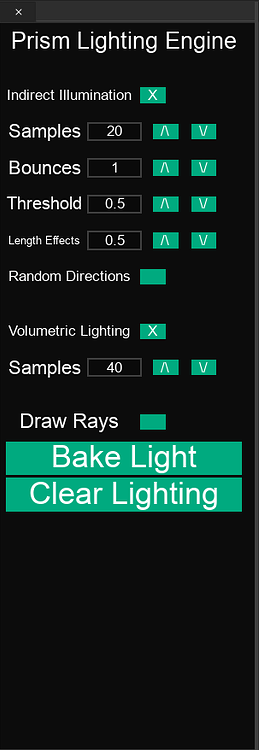 Prism Lighting Engine (1.2) New Purchase Method! - A Light Baking ...