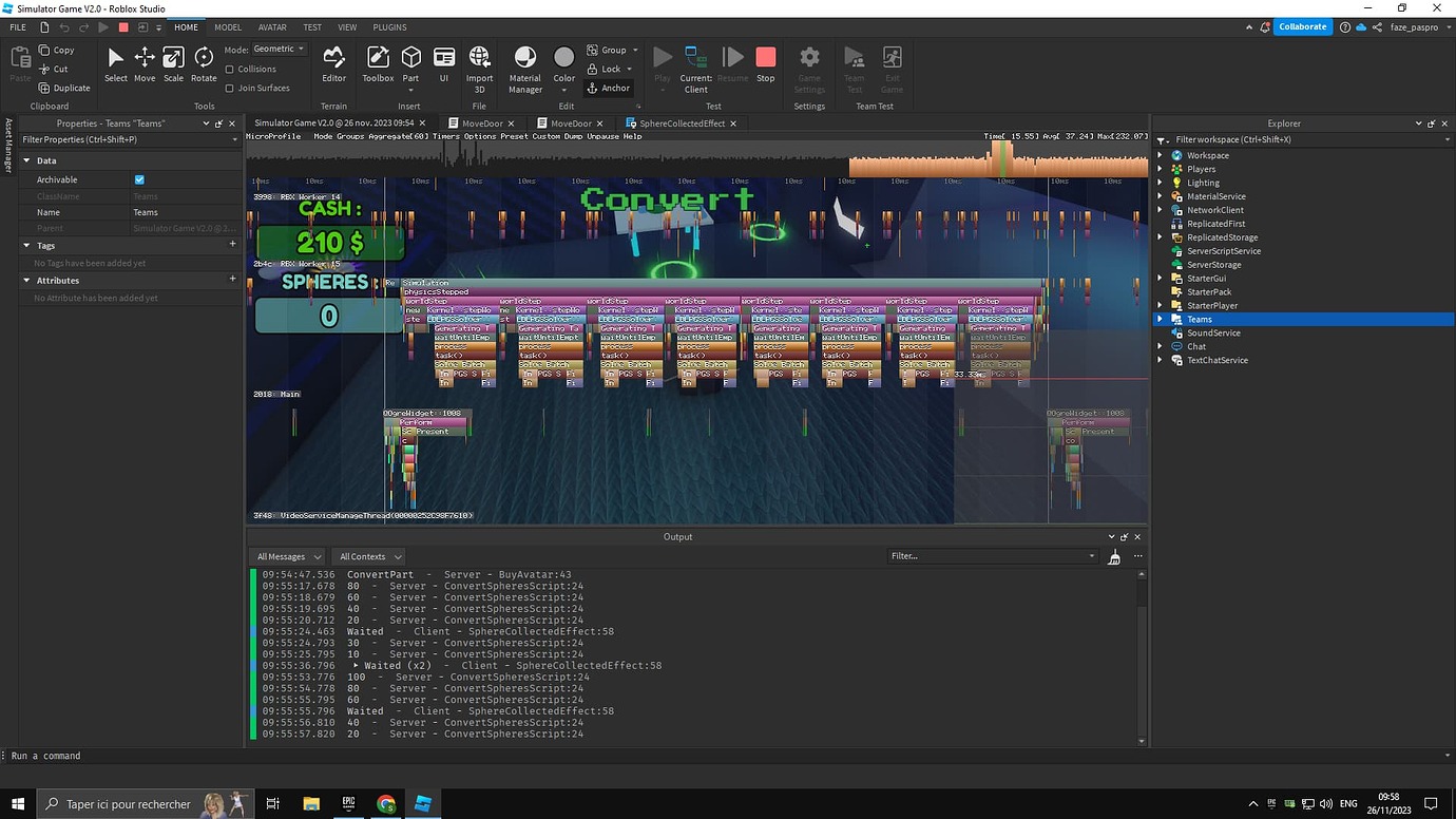 Microprofiler Has Big Spikes - Scripting Support - Developer Forum | Roblox