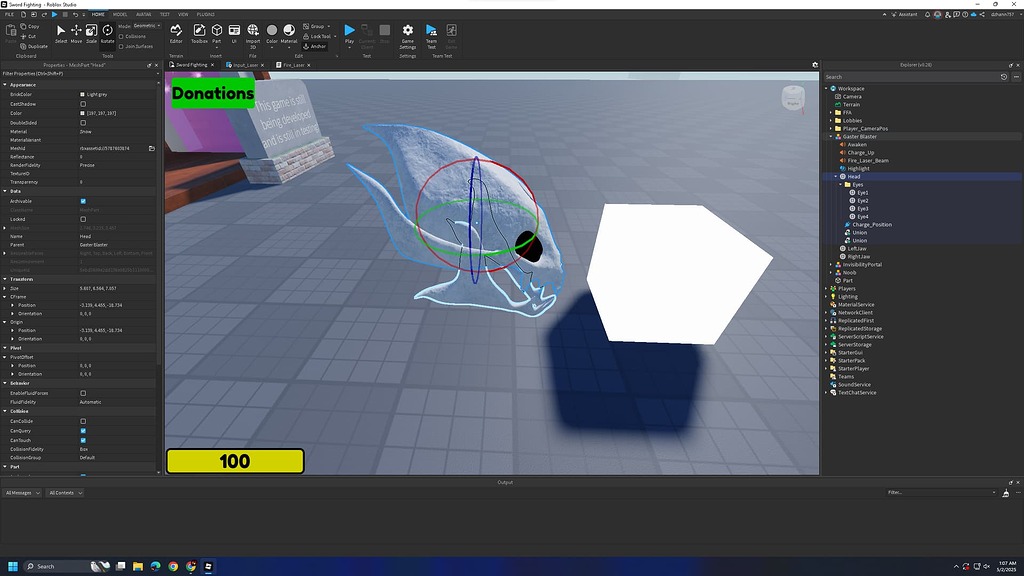 How to rotate head in a script using TweenService? - Scripting Support - Developer Forum | Roblox