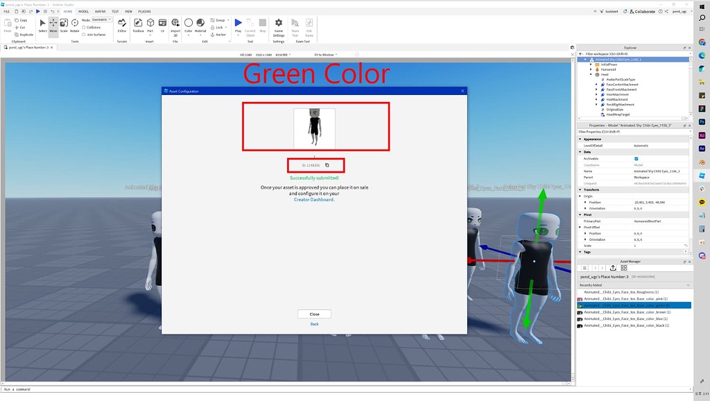 UGC registered as a different texture than last seen - Catalog Asset ...