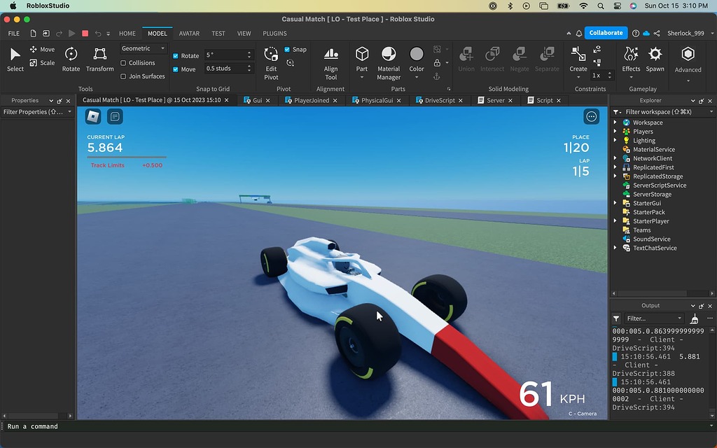 Tips on improving my in-progress F1 car - Creations Feedback ...