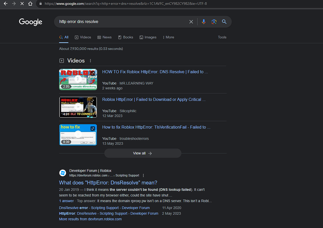 Cannot open a game - Platform Usage Support - Developer Forum | Roblox