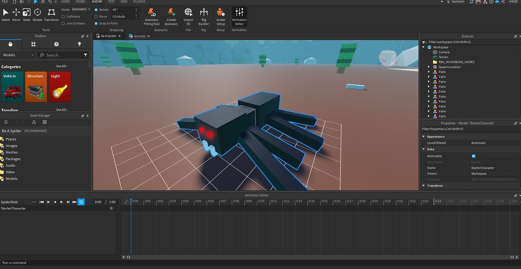 Animation Not creating keyframes - Creations Feedback - Developer Forum | Roblox